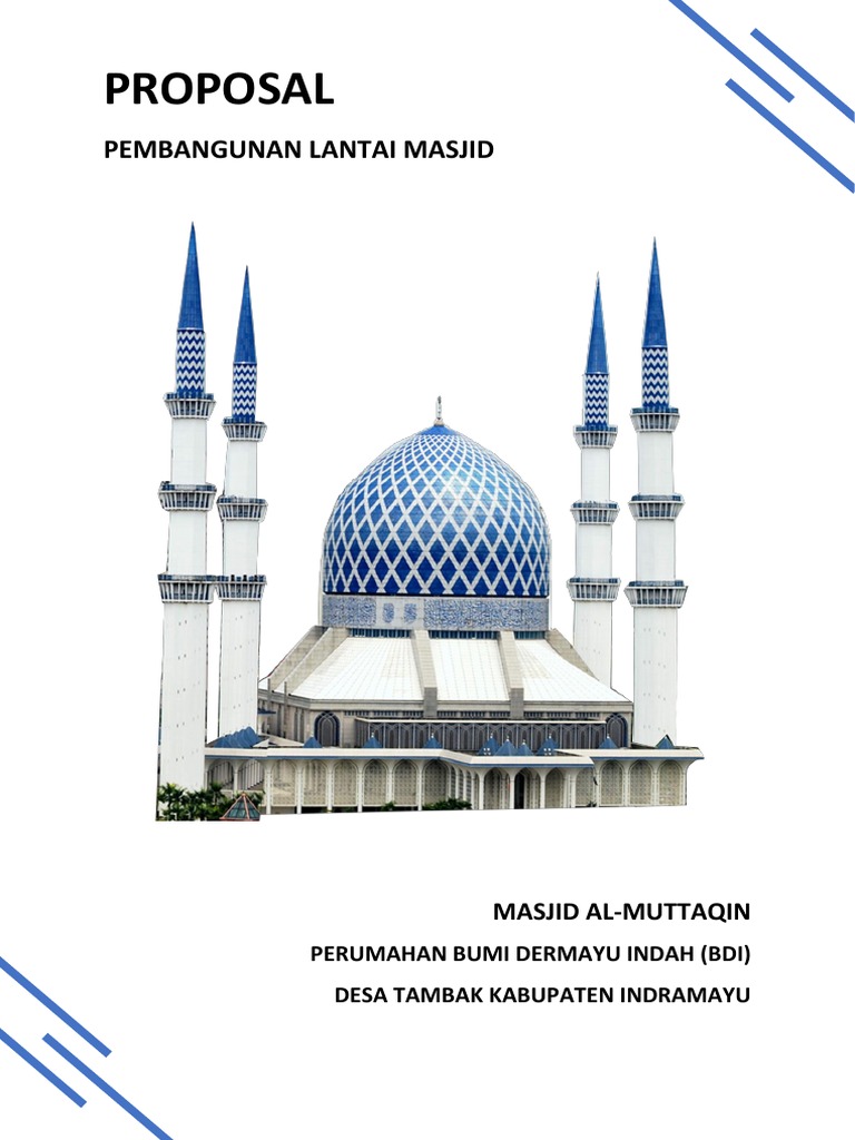 Proposal Masjid Pdf 