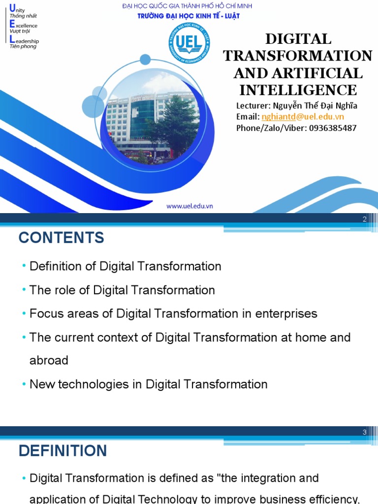 Chapter 01-Overview of Digital Transformation | PDF | Cloud Computing ...