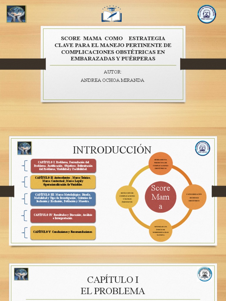 Score Mama: Estrategia en Complicaciones Obstétricas | PDF | Muerte ...