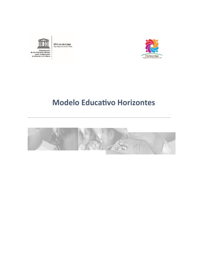 Modelo Educativo | PDF | Enseñando | Aprendizaje