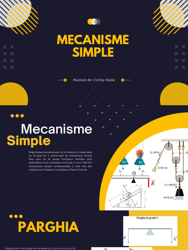 Mecanisme Simple | PDF
