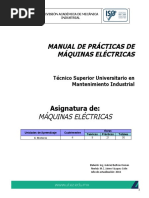 Prueba de Aislamiento y Continuidad de Un Motor Trifasico | PDF | Aislador (Electricidad ...