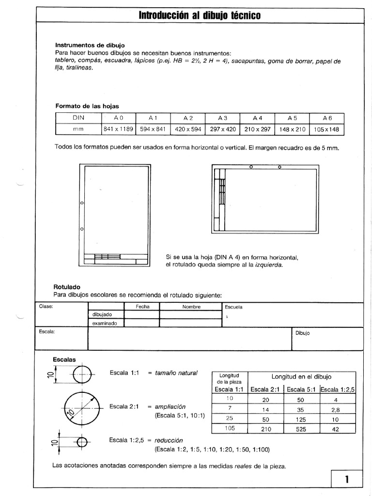 80.dibujo Tecnico - Metal - V2a | PDF
