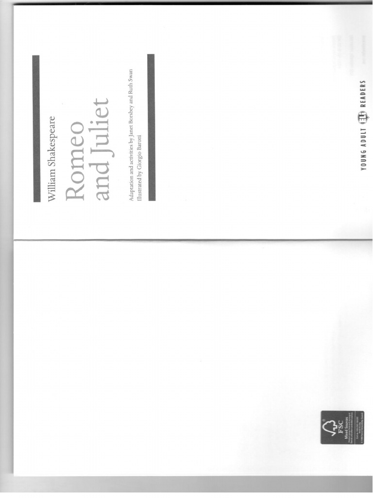 William Shakespeare-Romeo and Juliet | PDF