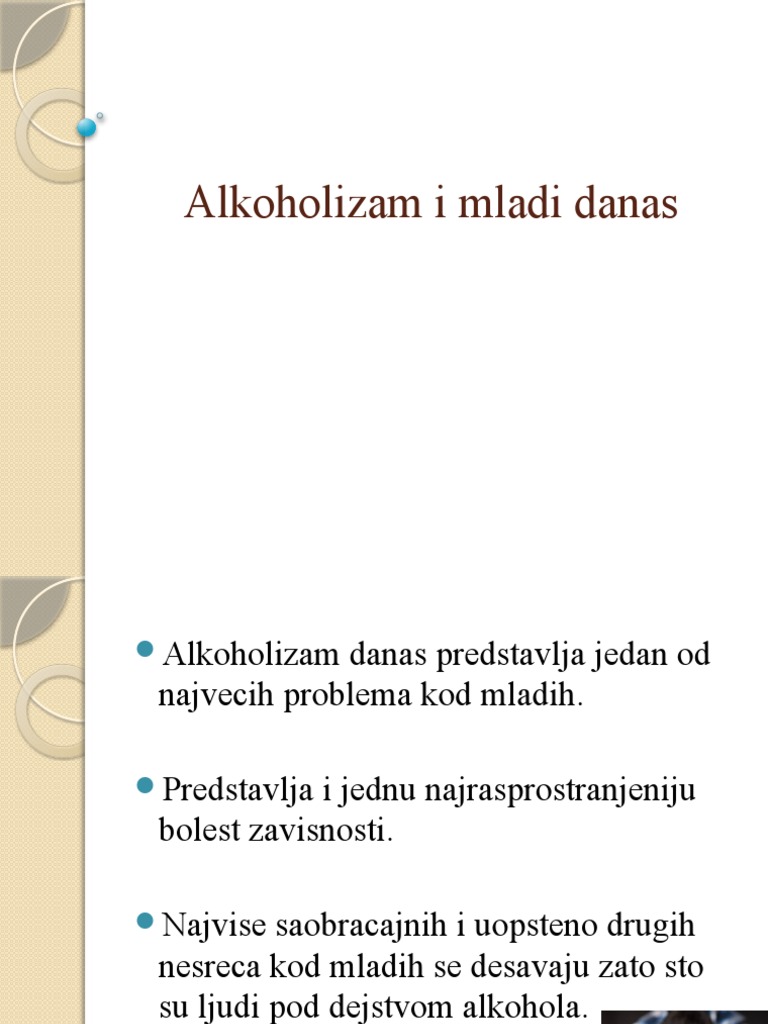 Alkoholizam I Mladi Danas | PDF