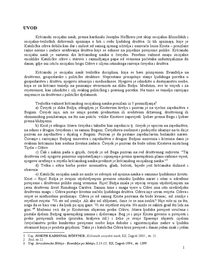 T. - Petkovic Solidarnost Subsidijarnost | PDF