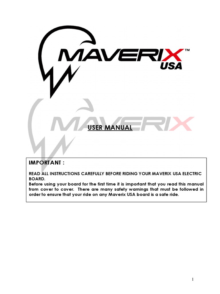 SKATEBOARD Maverix | PDF | Home & Garden