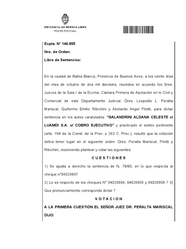 Fallo Falta de Legitimacion Activa | PDF