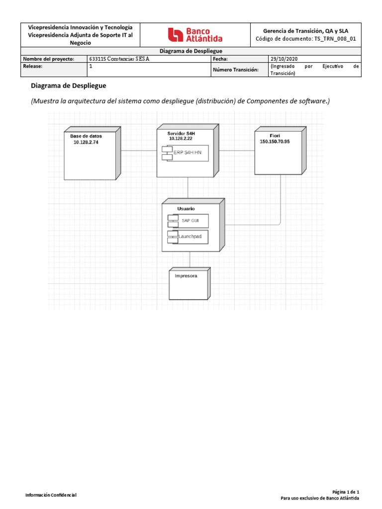 Diagrama de Despliegue | PDF