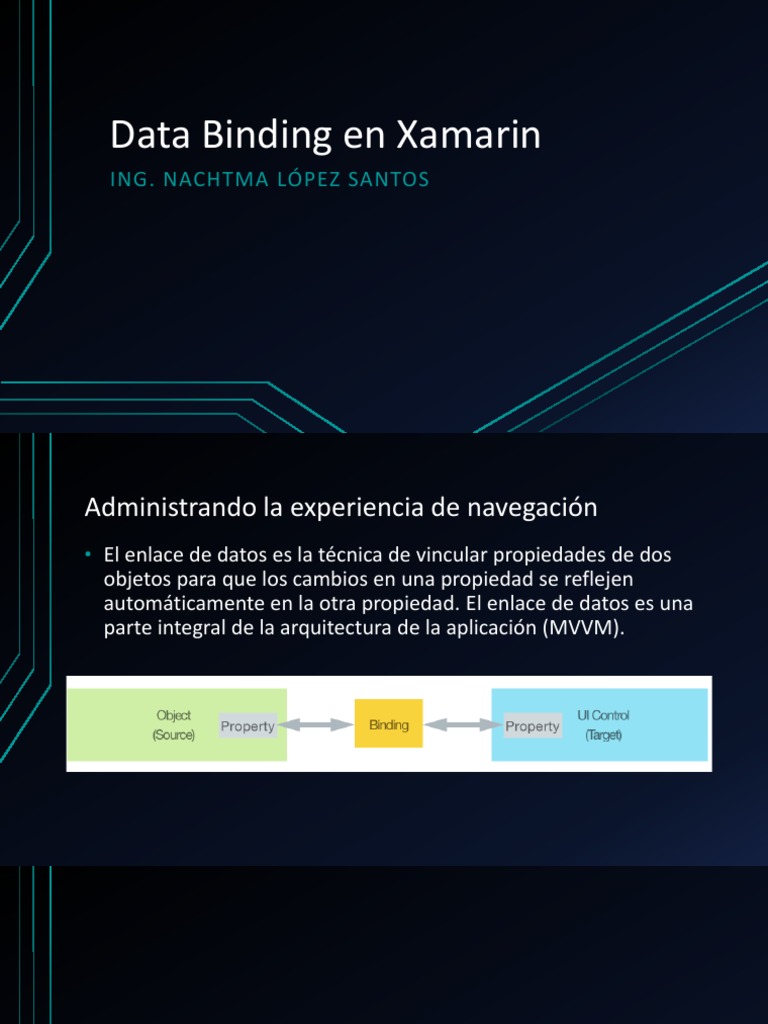 DataBinding en Xamarin | PDF