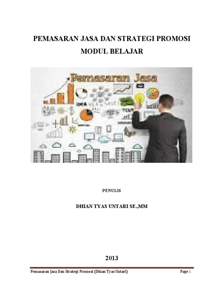 Modul Pemasaran Jasa Dan Strategi Promosi 2013 | PDF