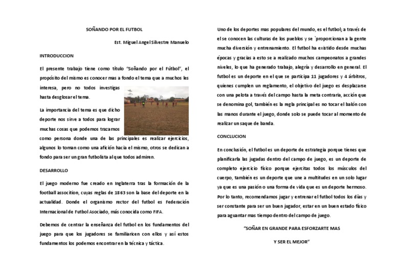 Pasión por el Fútbol | PDF | Asociación de Futbol | Deportes