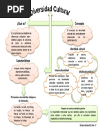 Diversidad y Cultural Mapa Conceptual | PDF