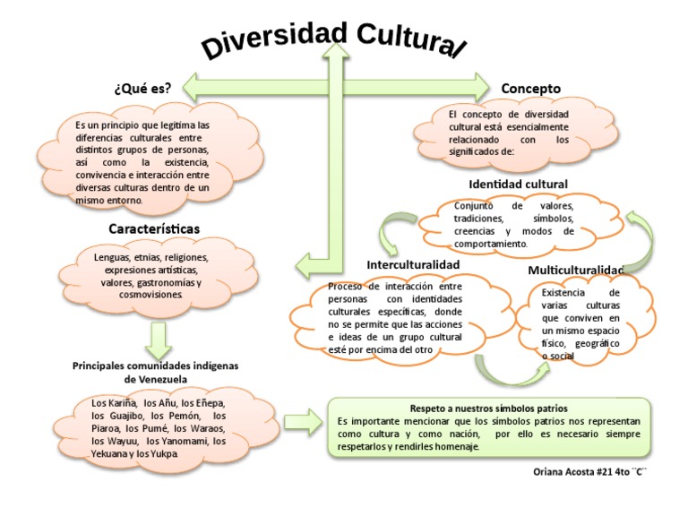 Mapa Conceptual de Diversidad Cultural | PDF | Interculturalidad | Educacion Cultural