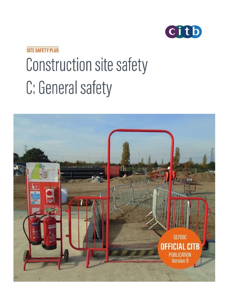 Construction Site Safety - C - General Safety | PDF