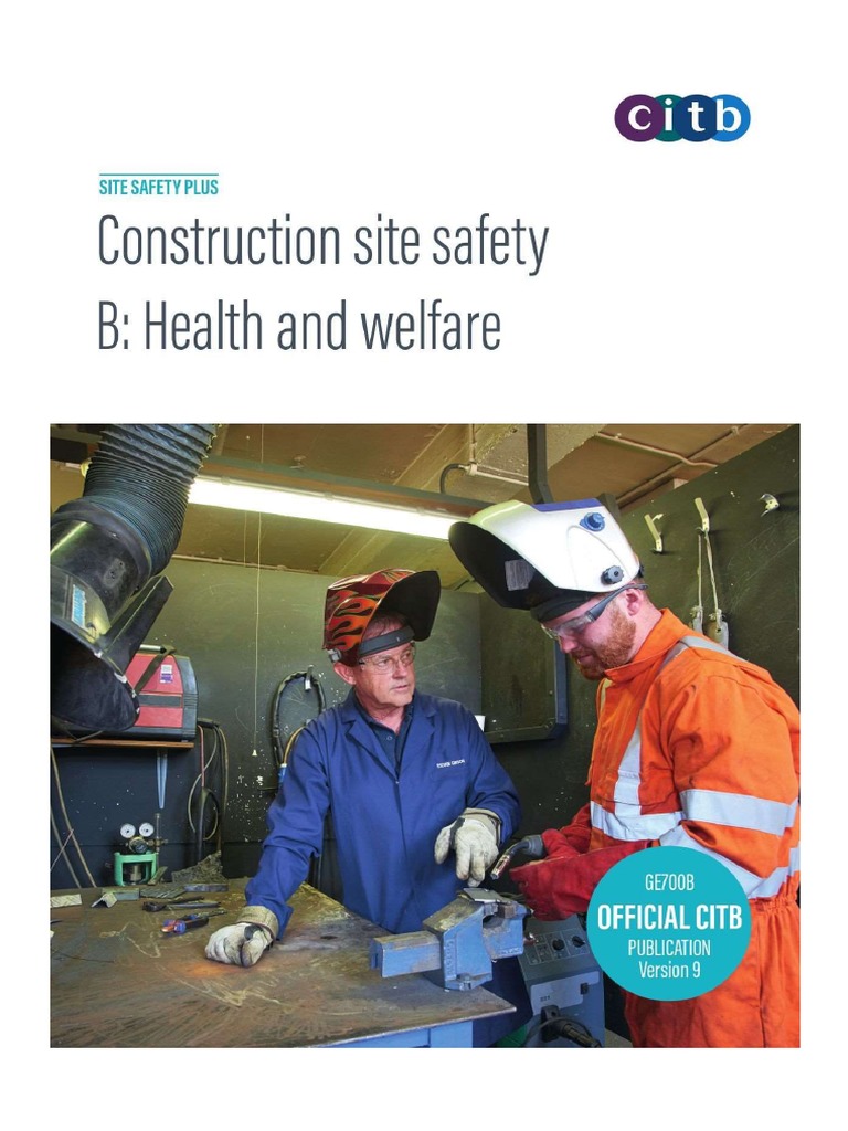 Construction Site Safety - B - Health & Welfare | PDF