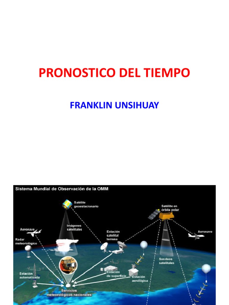 Instrumentos para el Pronóstico del Tiempo | PDF | Predicción del ...