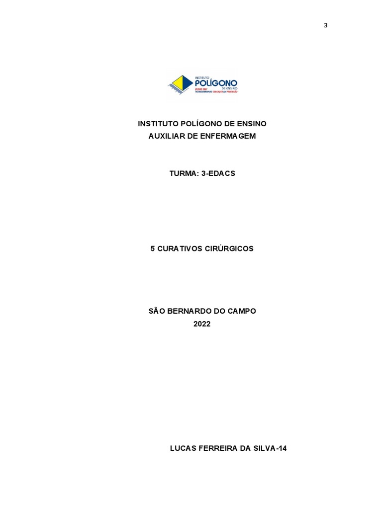 Cecostomia | PDF | Infecção | Enfermagem
