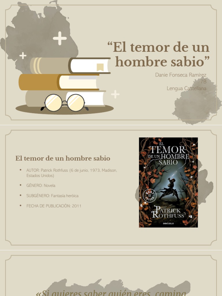 El Temor de Un Hombre Sabio | PDF