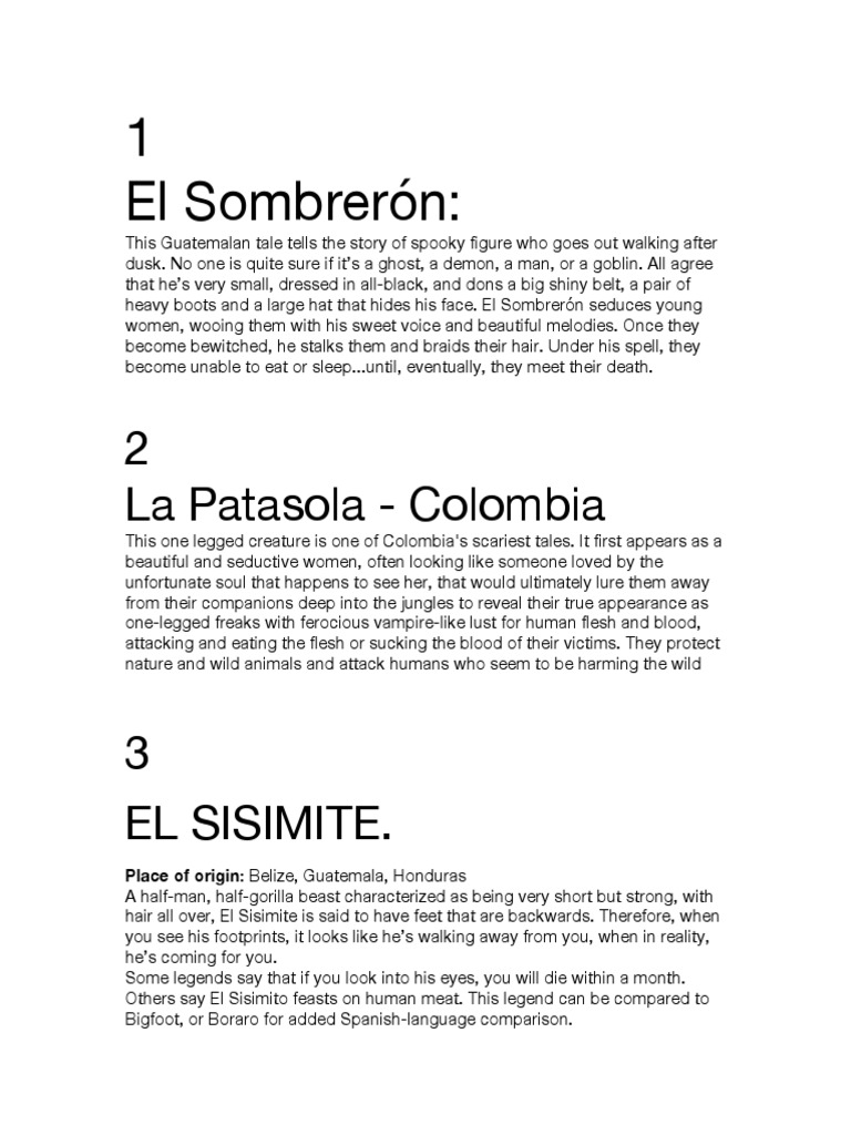 Legends | PDF | Legendary Creatures | Supernatural Legends