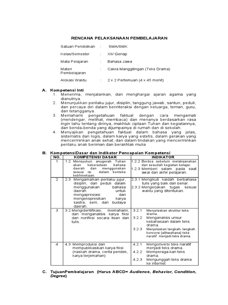 Bab 4. Teks Drama | PDF