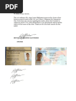 Certificate of Gross Sales 2021 | PDF | Law