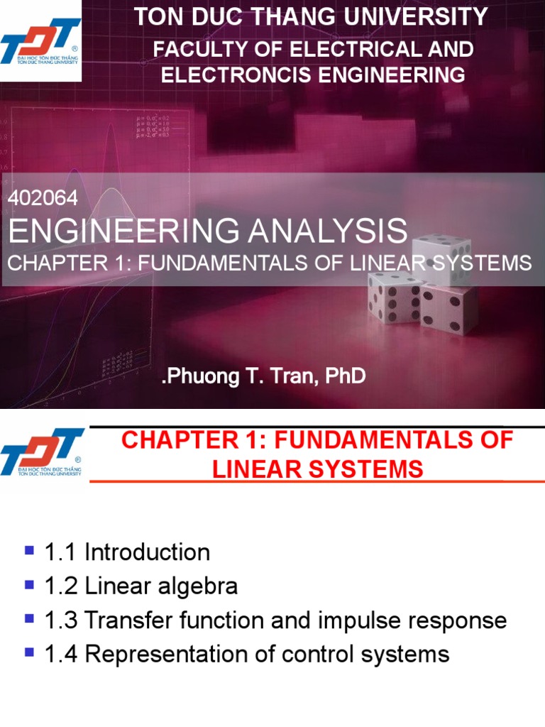 Linear Systems for Engineering Students | PDF | Eigenvalues And ...
