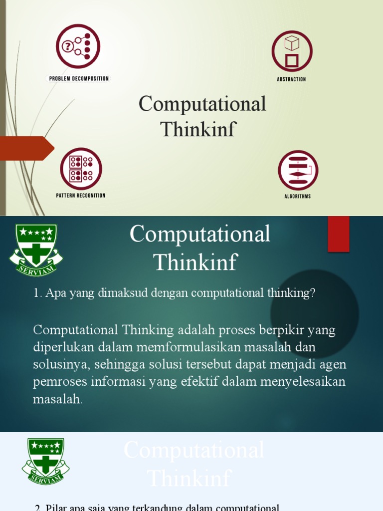 Computational Thinking | PDF