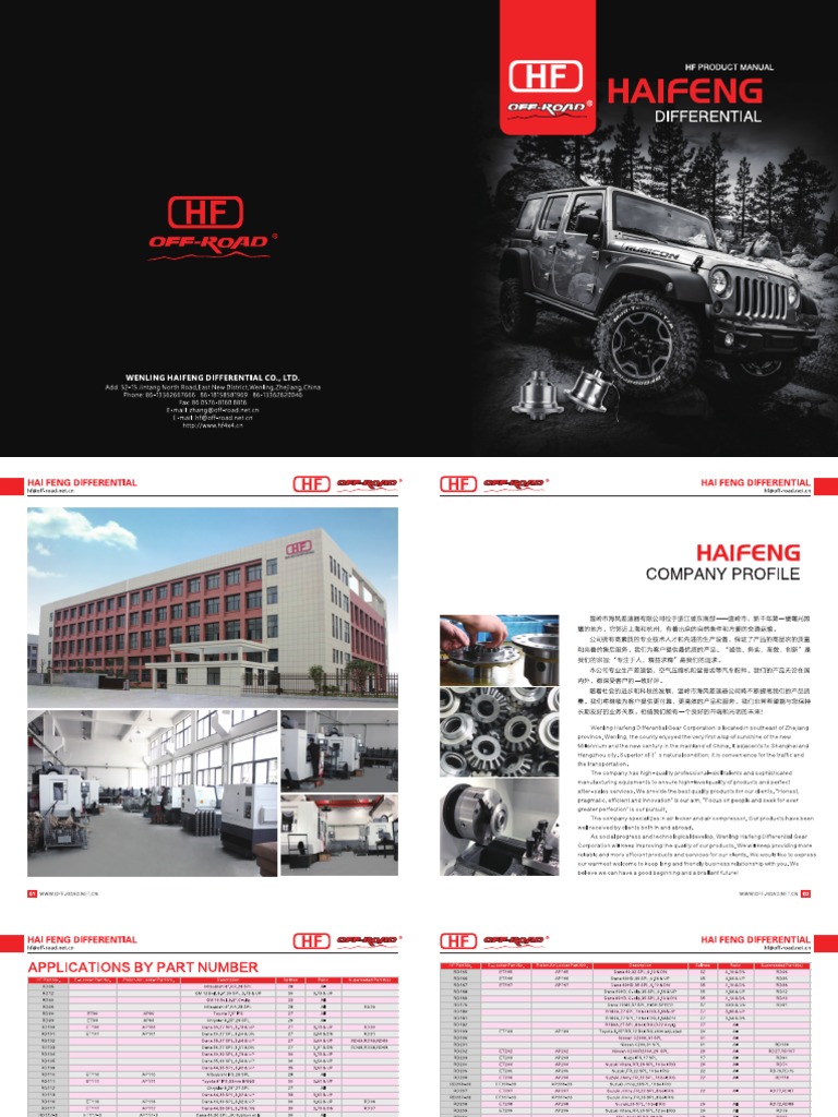 HF Catalogue | PDF