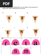 Letrang NN Kindergarten Worksheets | PDF