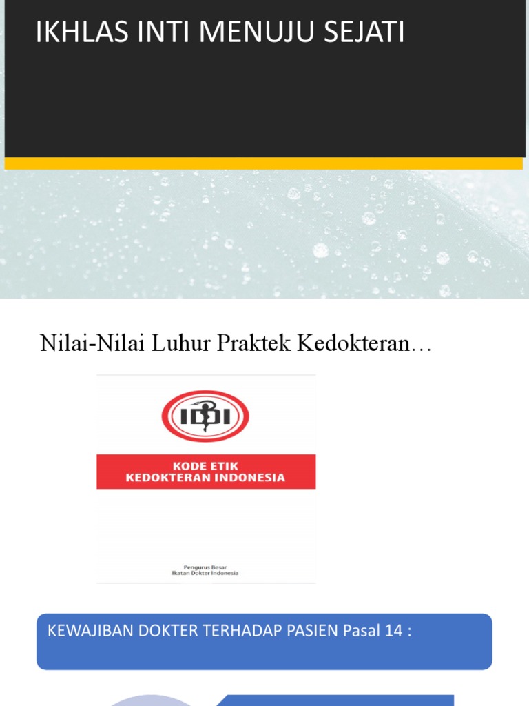 Ikhlas I Ka PPDS 2023 Ok | PDF