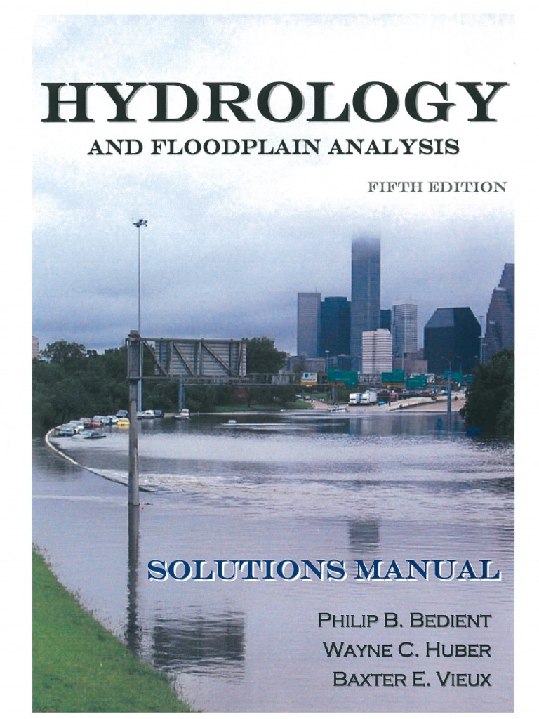 Hydrology and Floodplain Analysis International Version (Solution ...