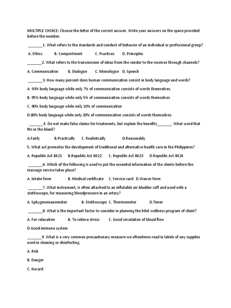 HILOT | PDF | Massage | Occupational Safety And Health