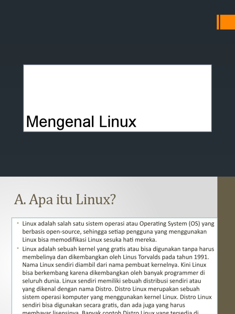 Mengenal Linux | PDF | Teknologi & Rekayasa