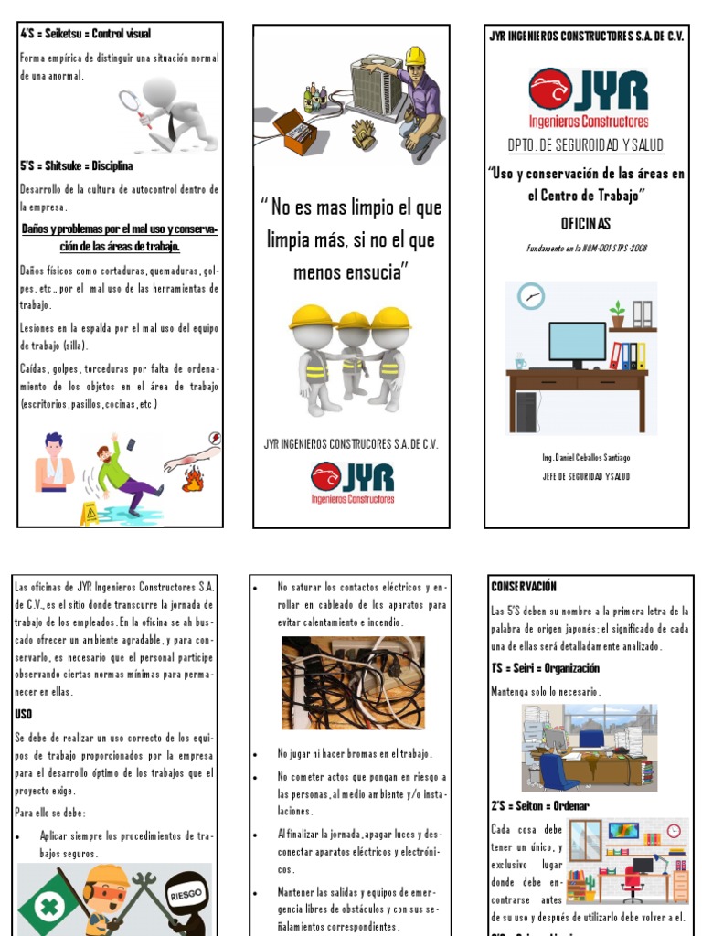 Triptico Nom 001 | PDF