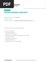 Pro-Forma Proponent Compliance Monitoring Report (CMR) : Semi-Annual ...