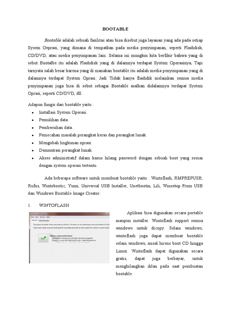 Bootable Pdf