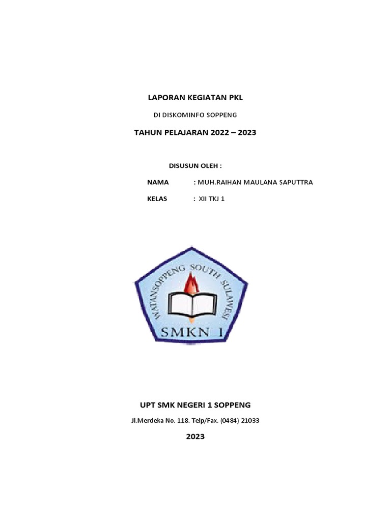 Laporan Kegiatan PKL Kominfo Fadil | PDF