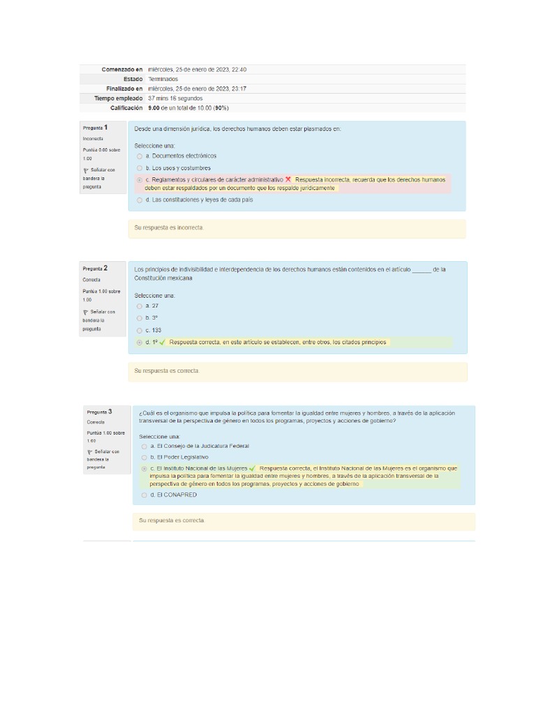 Respuestas Examen Modulo 1 | PDF