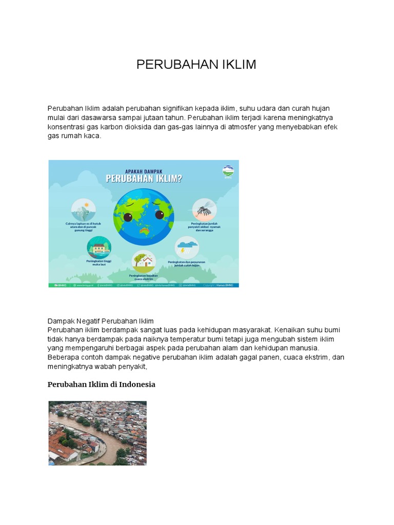 Perubahan Iklim | PDF