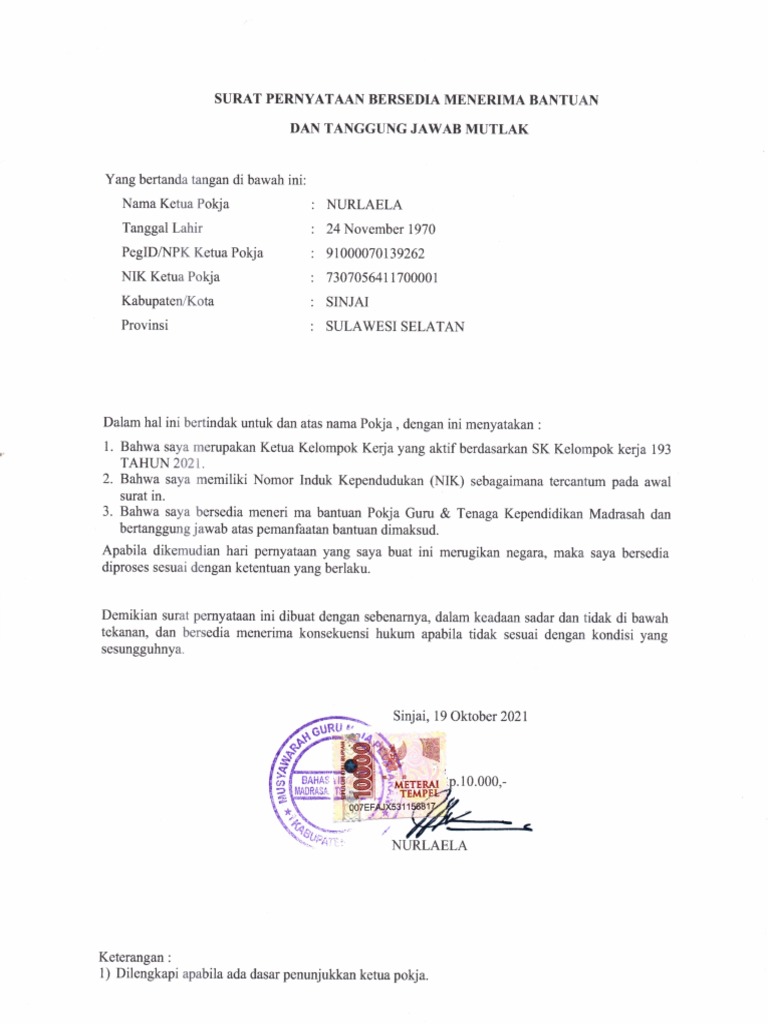 SPTJM + Materai | PDF