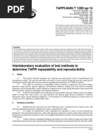 Tappi Standard Method | PDF | Paper | Paperboard