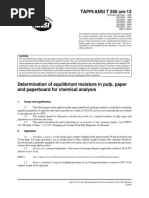 Tappi Standard Method | PDF | Paper | Paperboard
