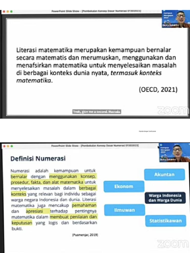 Konsep Dasar Numerasi | PDF
