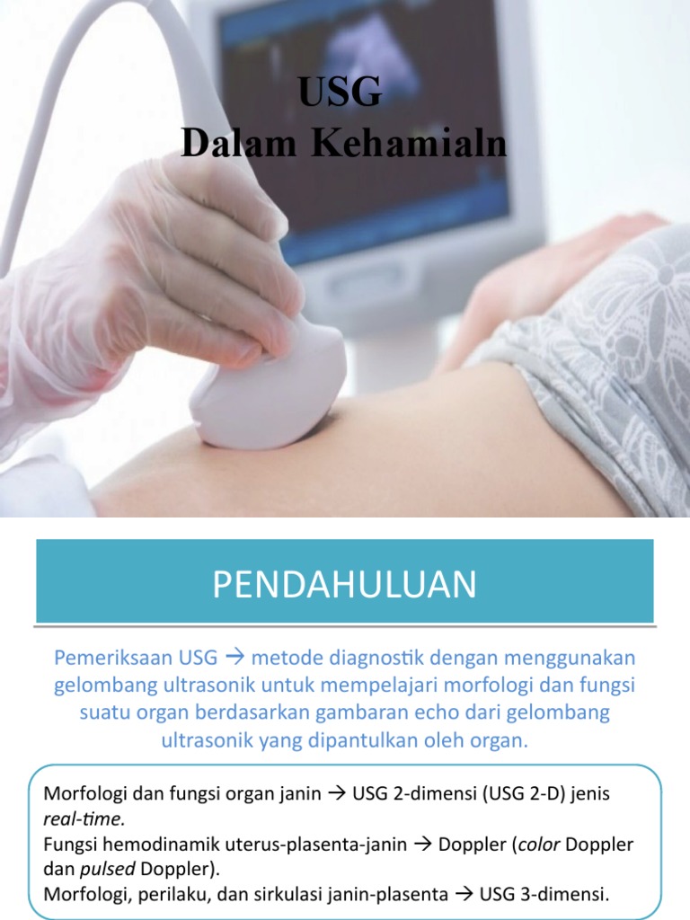 USG Dalam Kehamilan | PDF