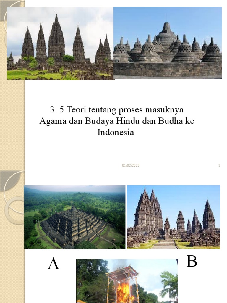 5408 - Teori Masuknya Agama Hindu Budha Ke Indonesia | PDF