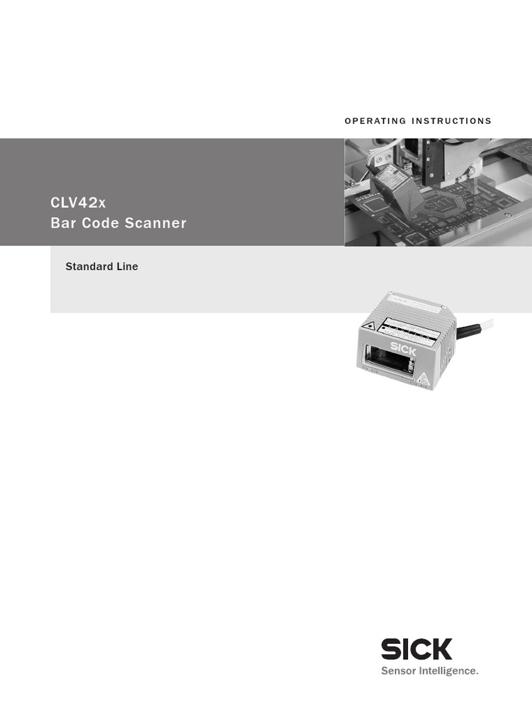 CLV 420 Manual | PDF | Image Scanner | Barcode