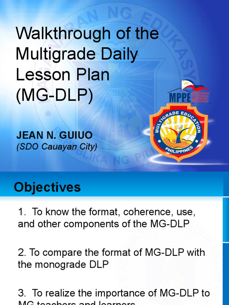 Multigrade Daily Lesson Plan Guide | PDF | Lesson Plan | Teachers