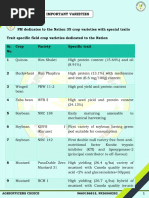 NSIC Seed Variety Catalogue 2023 | PDF | Rice | Organisms