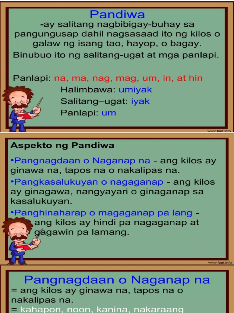 Pandiwa | PDF